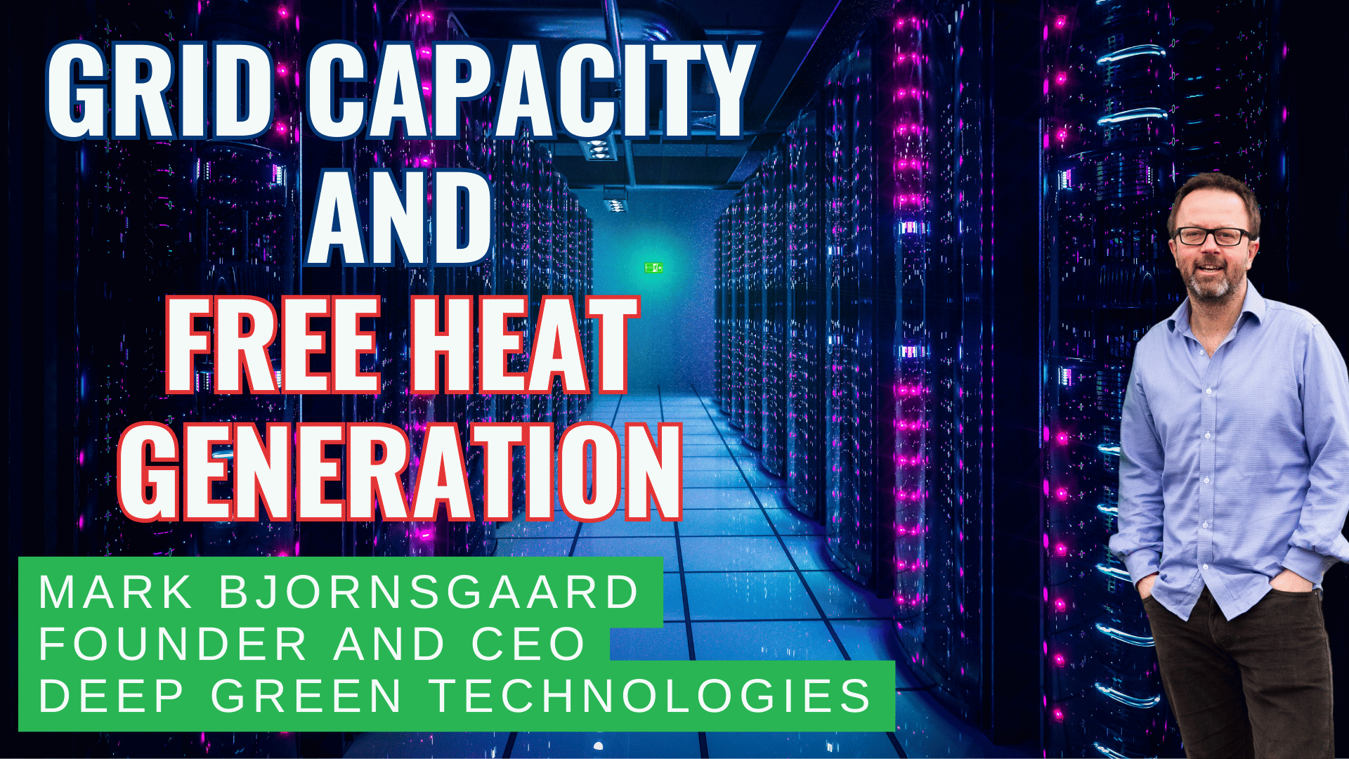 Data Center Grid Capacity vs. EV Grid Demands Solvable by Data Center Free Heat Generation